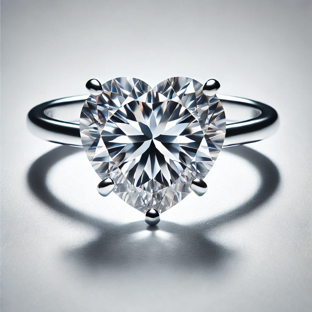 Heart Cut Engagement Ring – The Diamond Lab